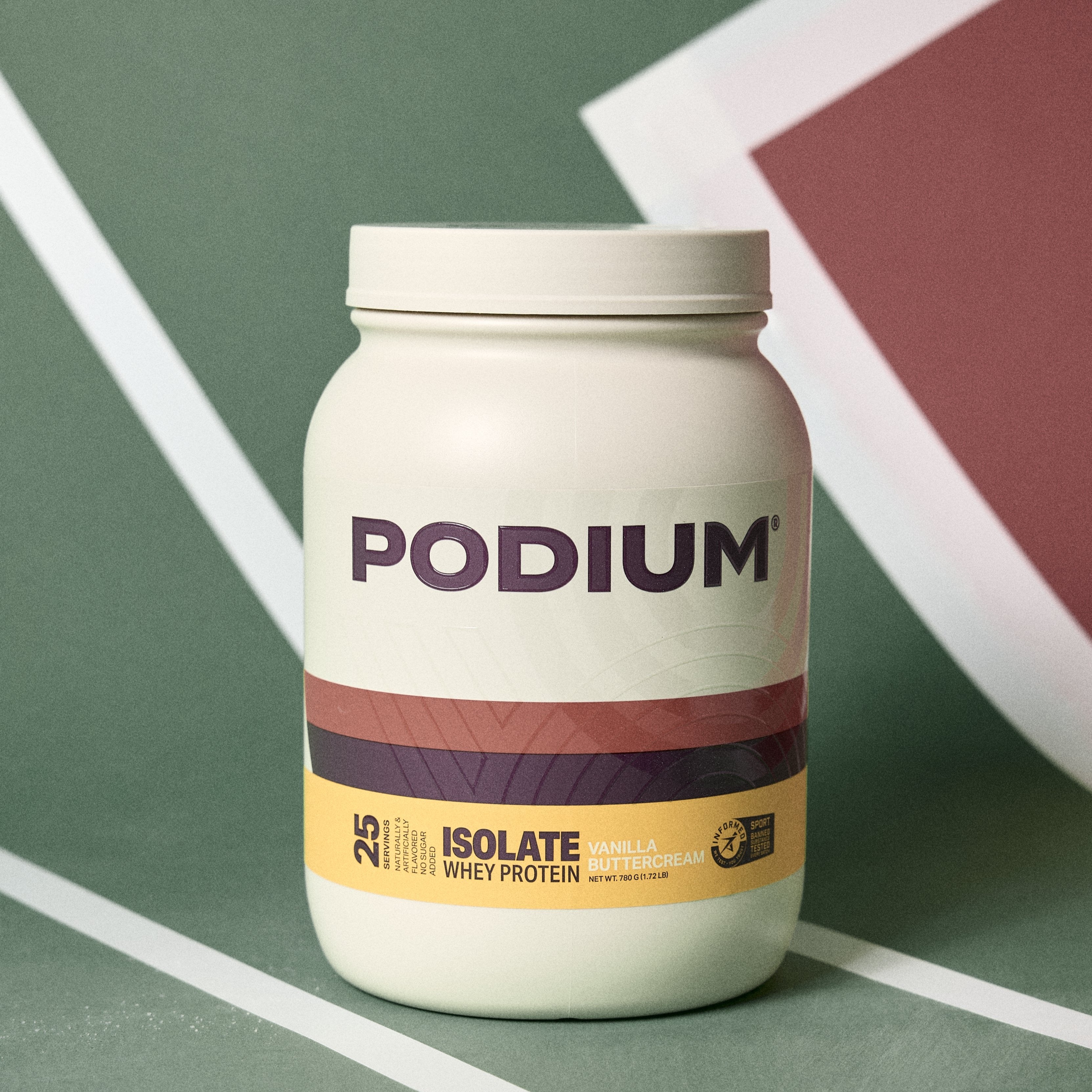 PODIUM Isolate Whey Protein - Vanilla Buttercream – THE WOD GUYS