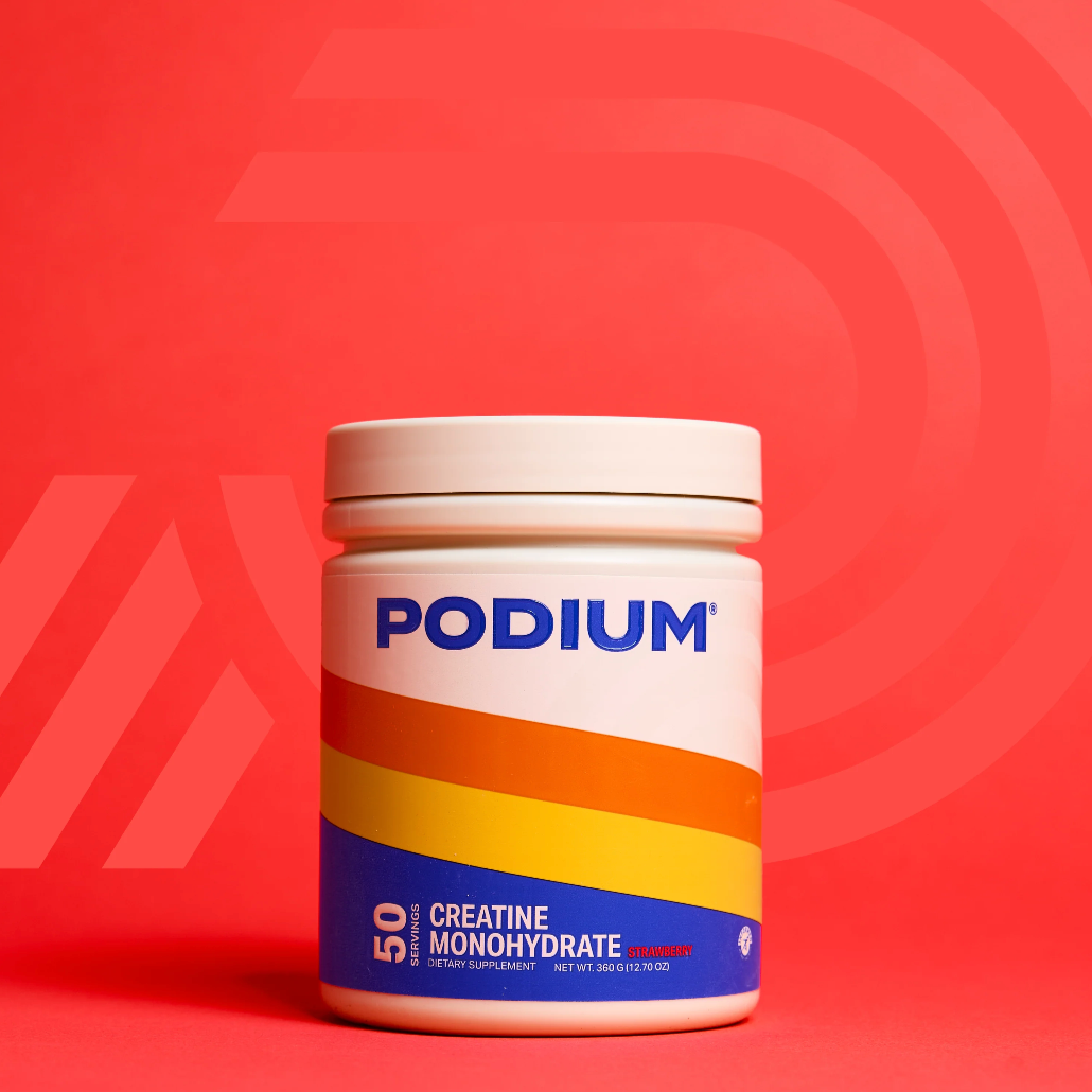 PODIUM Creatine Monohydrate - Strawberry – THE WOD GUYS
