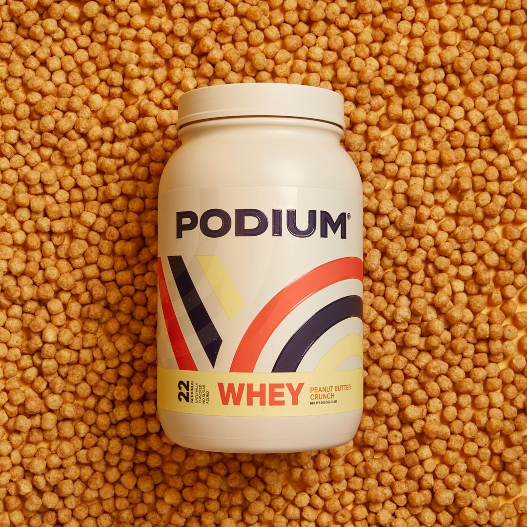PODIUM Whey Protein - Peanut Butter – THE WOD GUYS