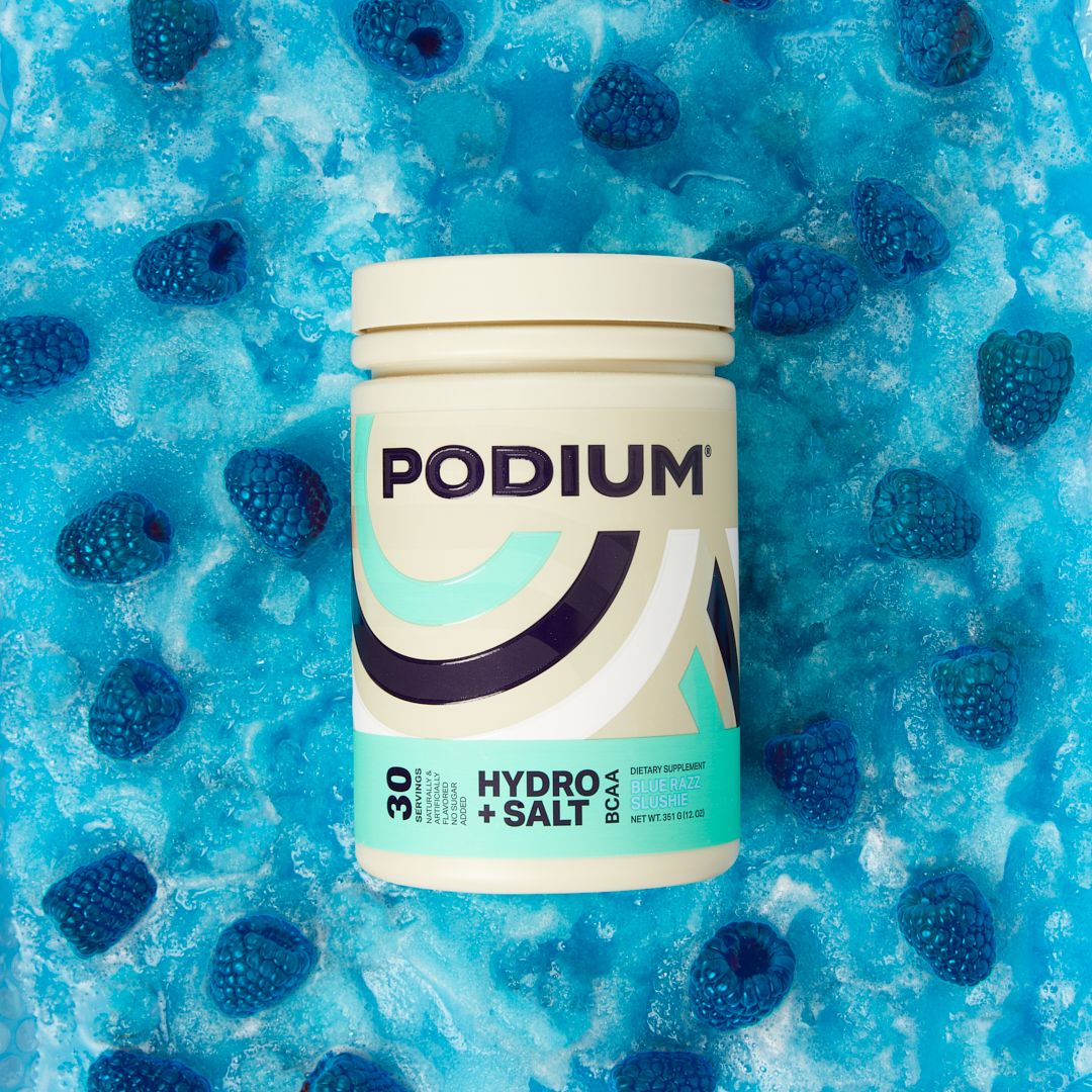PODIUM Hydro+Salt Blue Razz – THE WOD GUYS