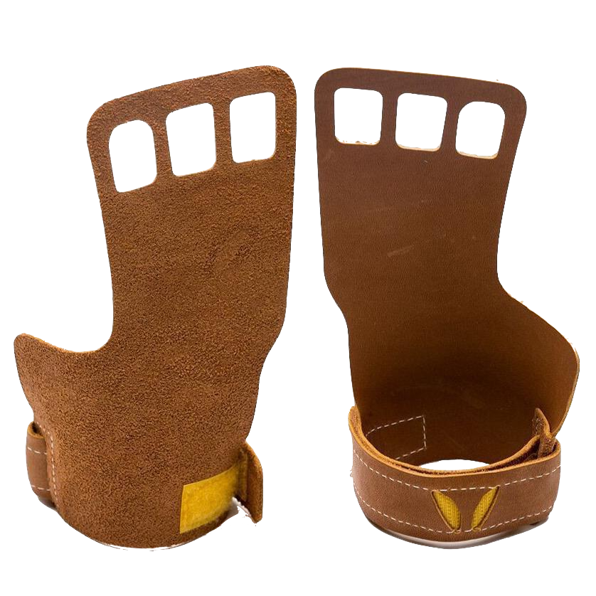 Men Leather 3 finger Victory Grips – THE WOD GUYS FOR SPORT EQUIPMENT ...