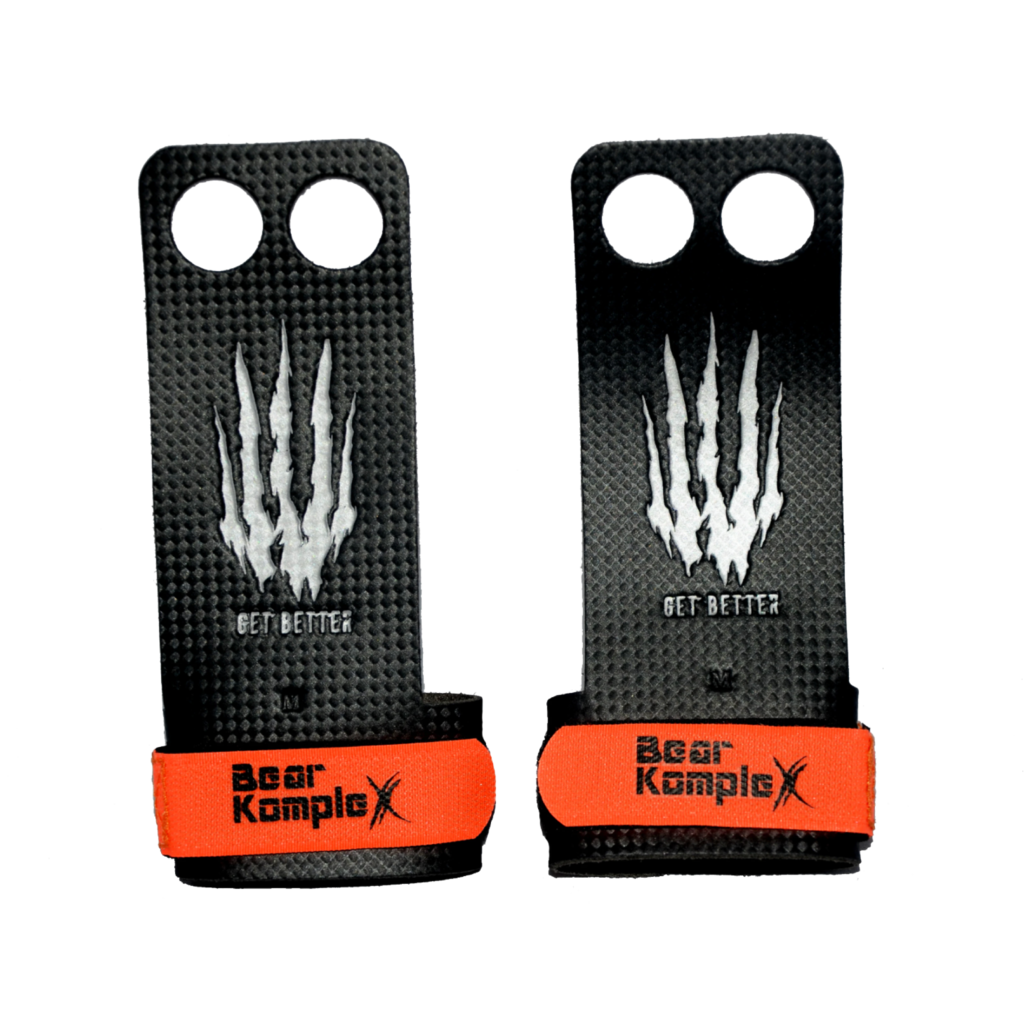 Bear KompleX: 2 Hole Carbon Grips – THE WOD GUYS